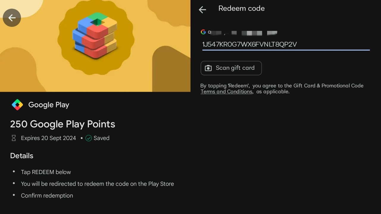 How to Find Redeem Code from Super Weekly Prize Draws | Google Play ...