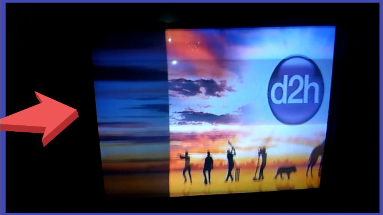 Picture problem in AKAI CRT TV. - YouTube