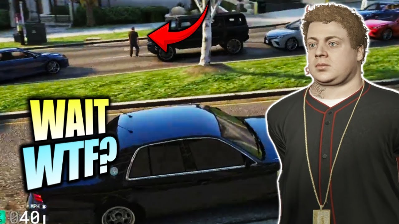 Brian Knight Meets Lil Tuggz During a Chase | NoPixel RP | GTA RP - YouTube