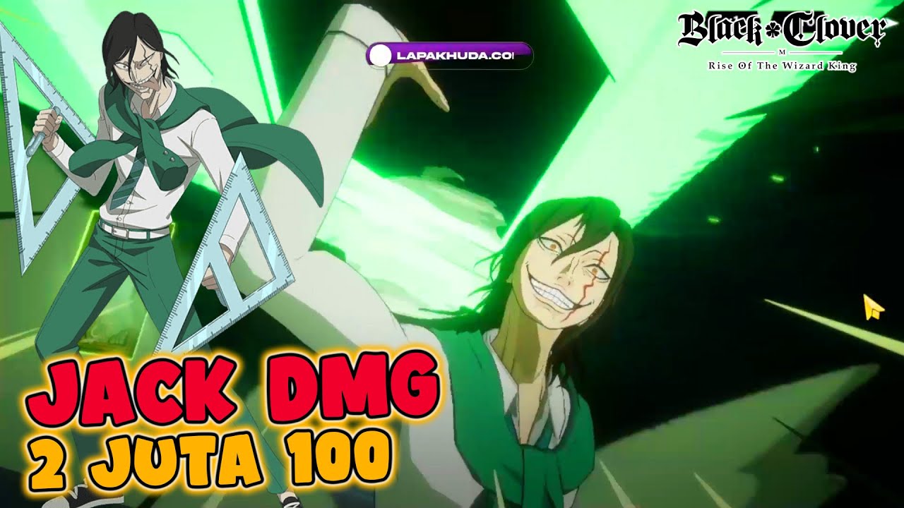 Showcase Jack S3 School MAX BUILD || Black Clover M - YouTube