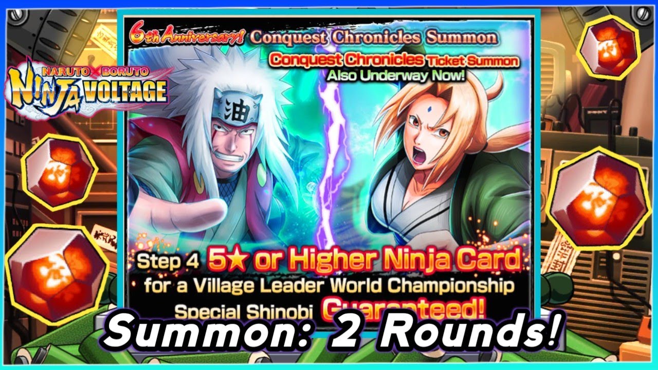 Summoning Jiraiya & Tsunade (2 Rounds Summon)! | Naruto X Boruto Ninja ...