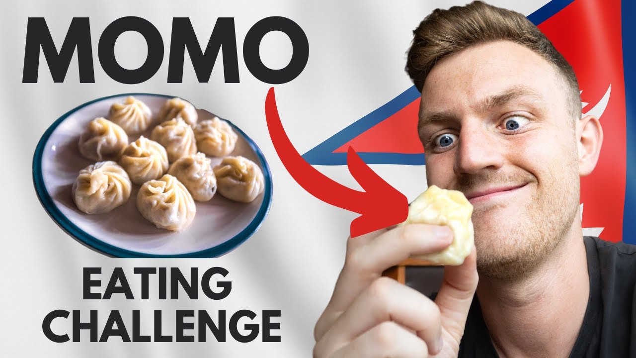 MOMO EATING CHALLENGE - FOREIGNER VS NEPALI 🇳🇵 - YouTube
