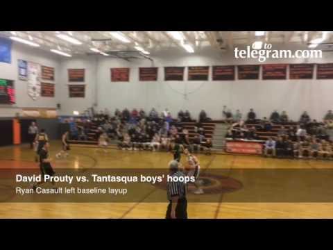David Prouty's Ryan Casault puts in a left baseline layup with seconds ...