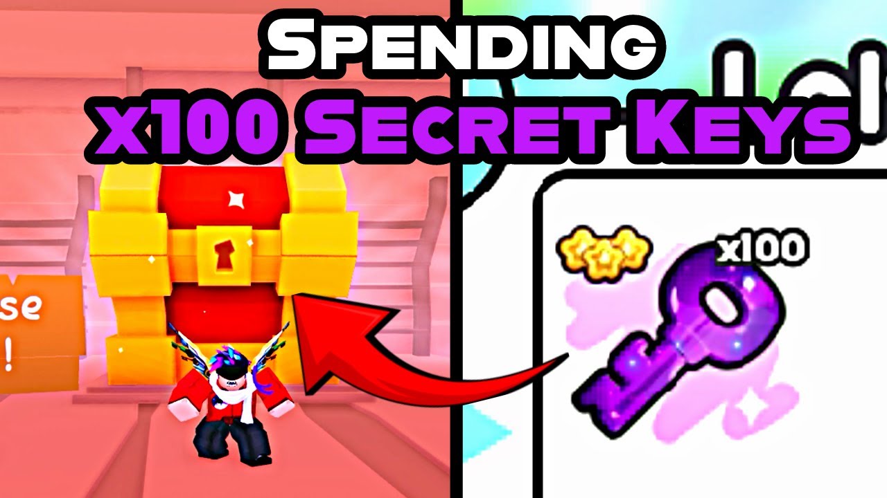 💎 I SPENT 100 SECRET KEYS AND GOT THIS.. | PET SIMULATOR 99 - YouTube