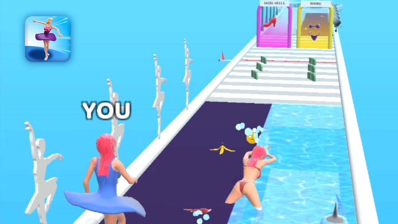 Beauty Race! 👸💃👙 BIG UPDATE!! All Levels Gameplay Android,ios - YouTube
