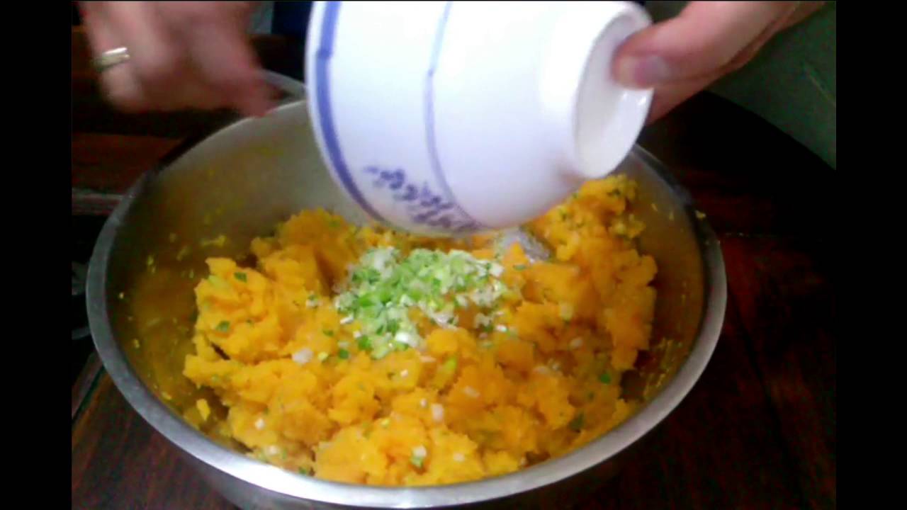 Puré de auyama receta fácil. | puré de calabaza receta fácil. - YouTube
