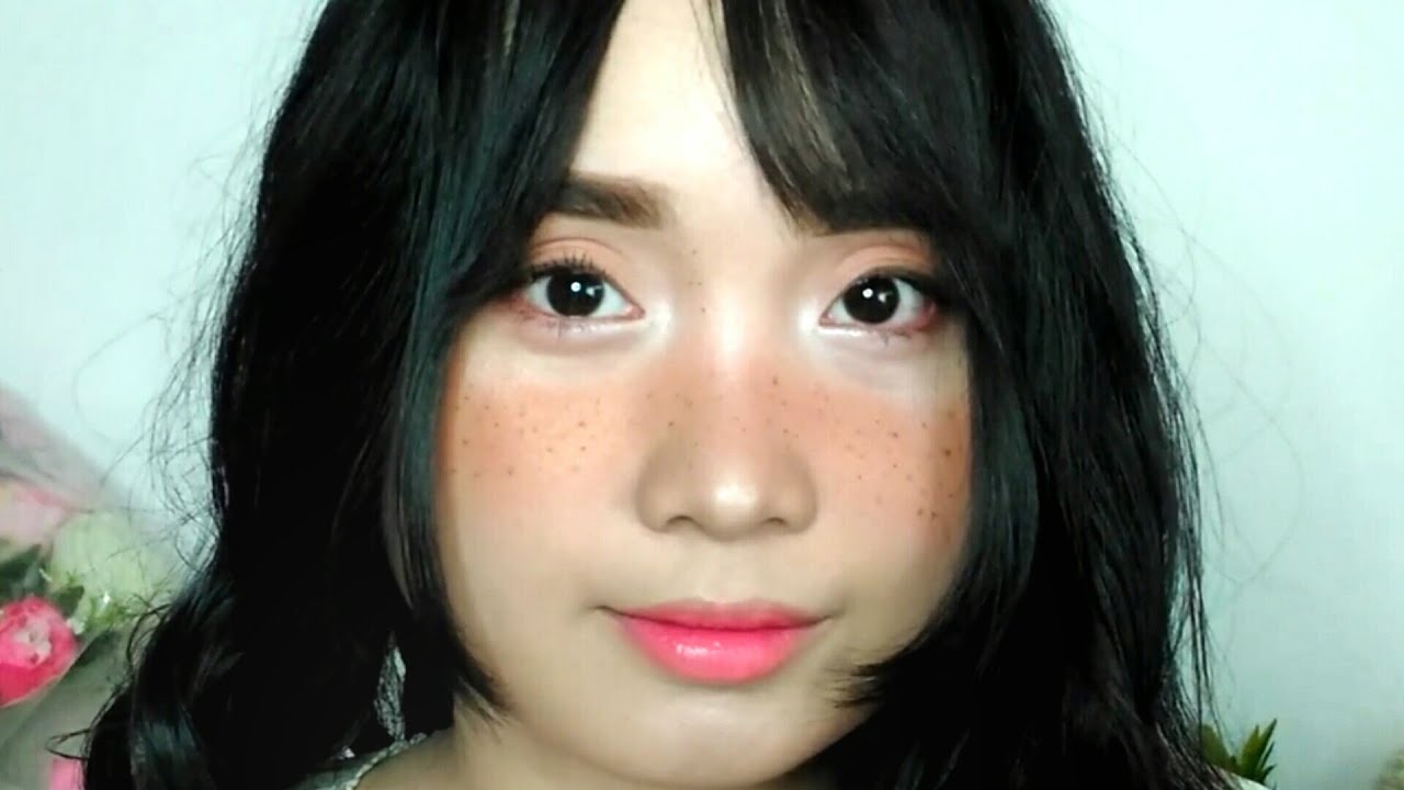 SUNKISSED IGARI MAKEUP with FAUX FRECKLES - YouTube