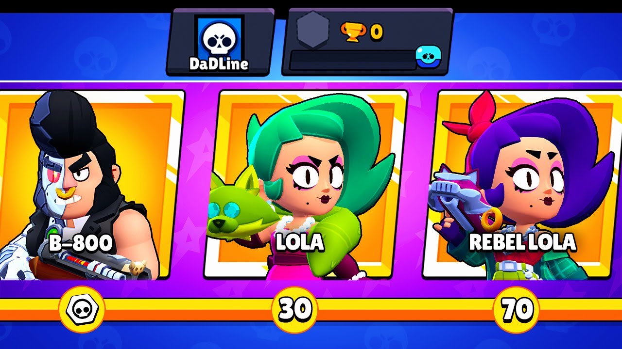 All Season 9 BRAWL PASS REWARDS on 0 TROPHY Account - Brawl Stars - YouTube