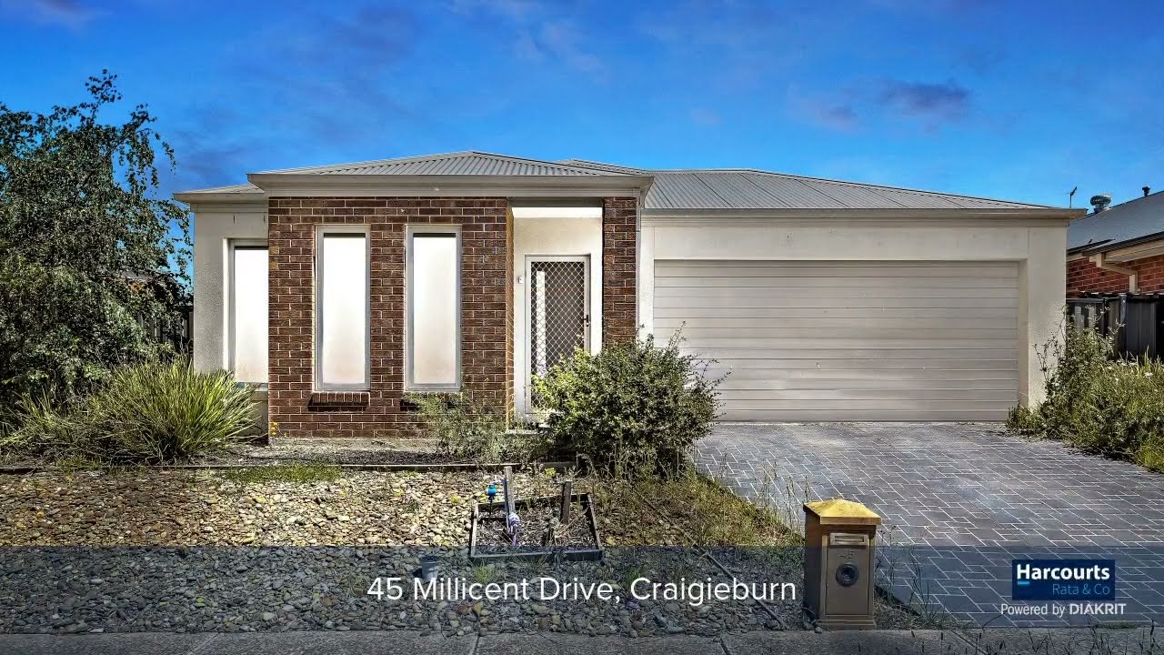 The Perfect Start! - 45 Millicent Drive, Craigieburn - YouTube