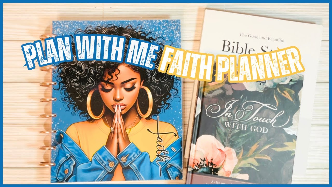 Setting up me Faith Planner for 2025 | Faith Planning - YouTube