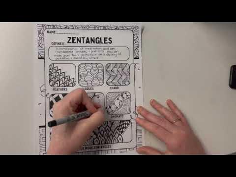 Introduction to Zentangles - YouTube