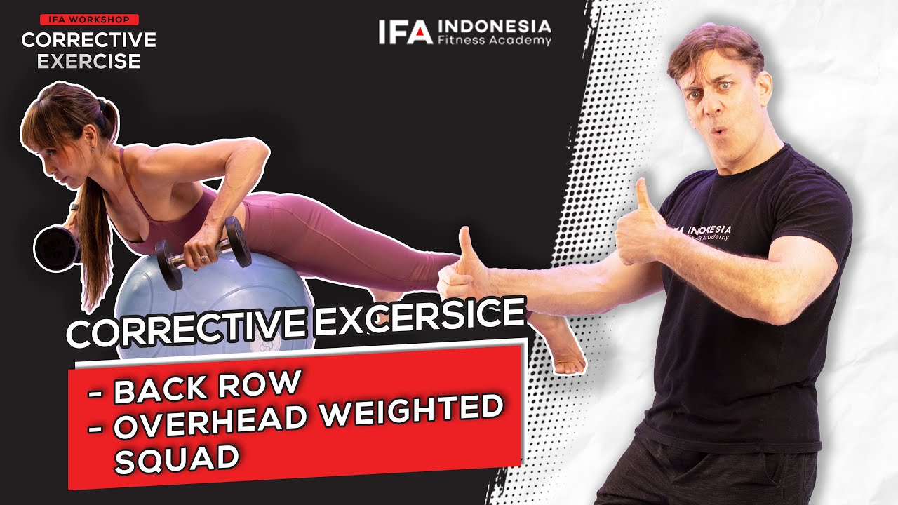 Stability Ball movements to help improve posture – Back Row & Overhead ...