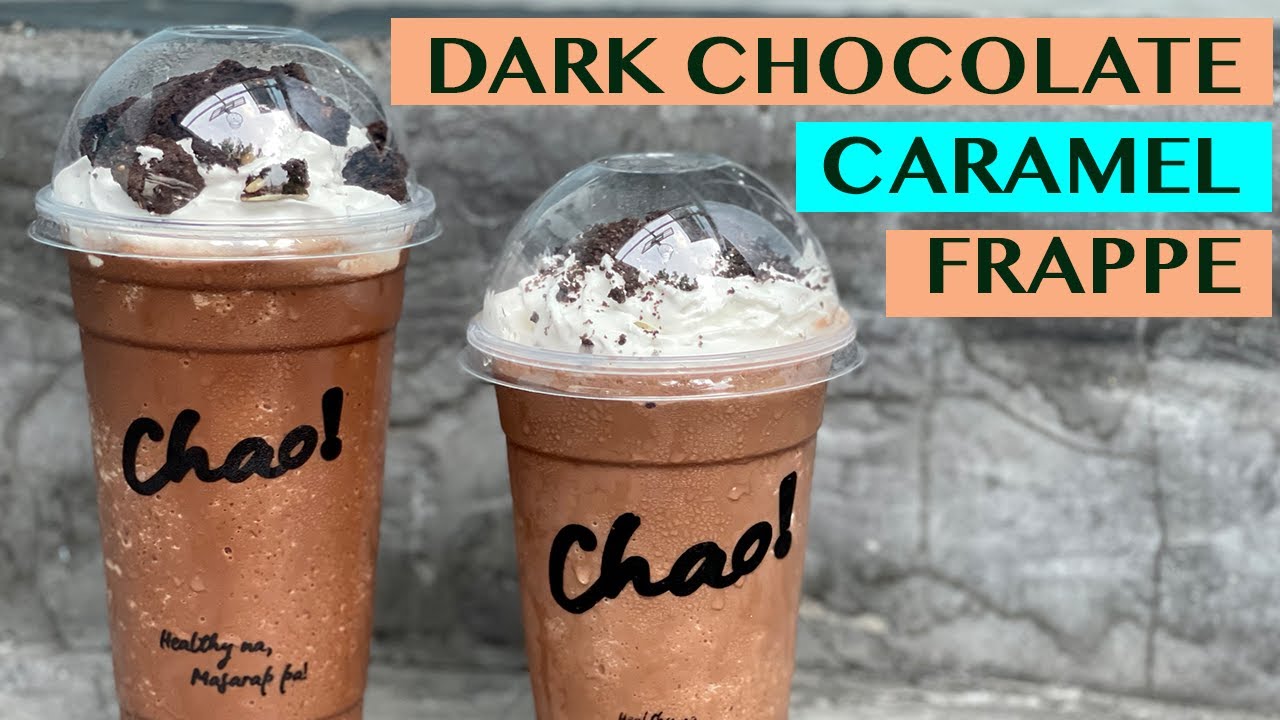 HOW TO MAKE DARK CHOCOLATE CARAMEL FRAPPE: - BUDGET-FRIENDLY: RECIPES ...