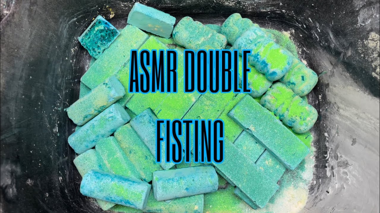 Asmr Double Fisting Reformed Gym Chalk Compilation Edit Oddly