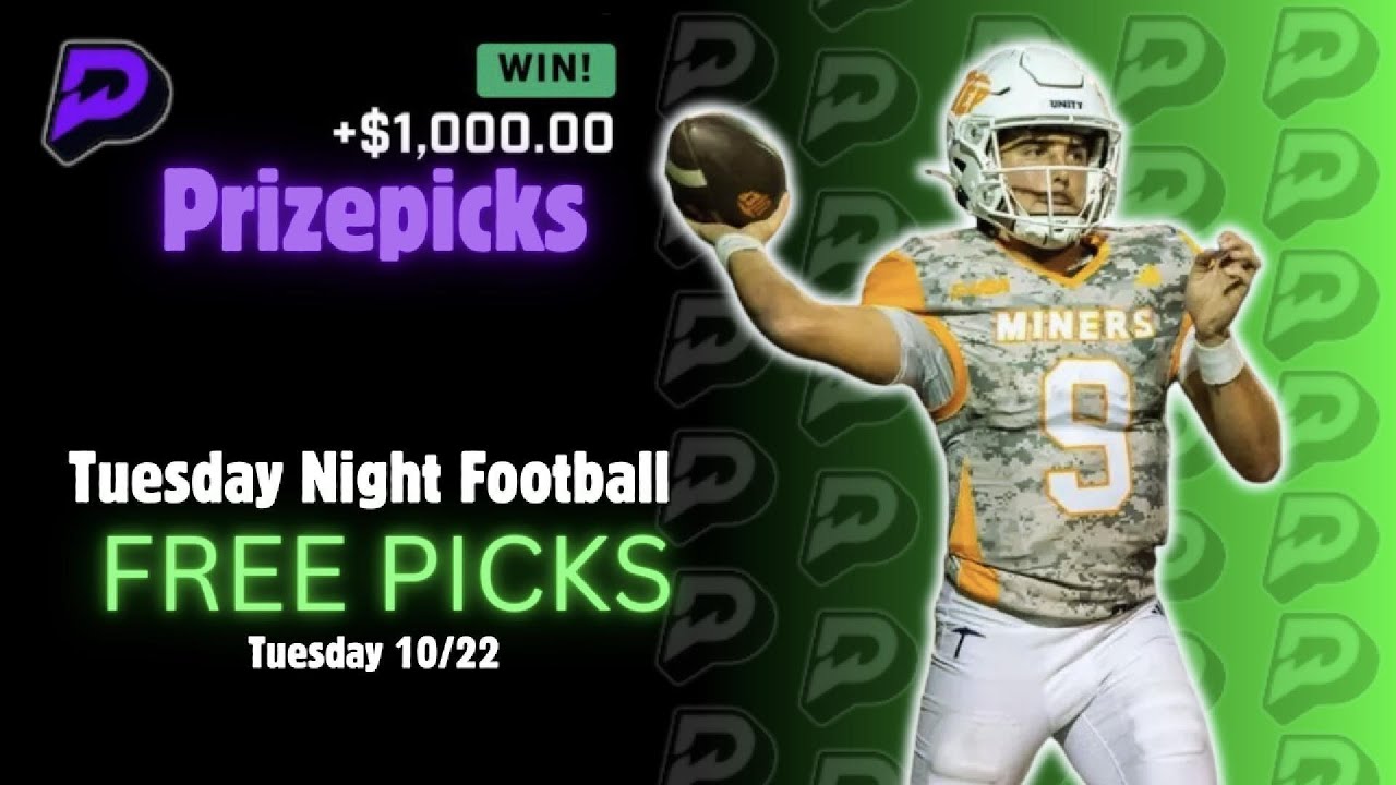CFB PRIZEPICKS (UTEP/LT🧊🧊) | TUESDAY NIGHT FOOTBALL |10/22/2024 | BET ...
