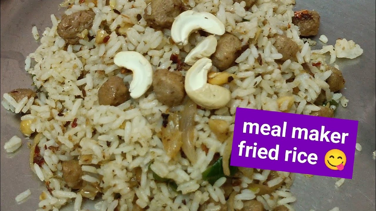 Meal maker Vegetable fried rice ## Spicy and tasty fried rice - YouTube