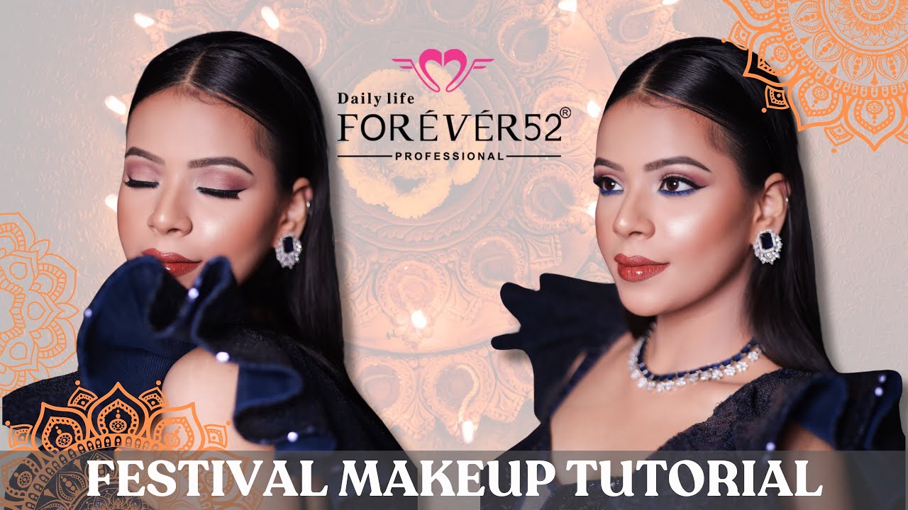 Festival Glam Makeup Tutorial with @Forever52Official - YouTube