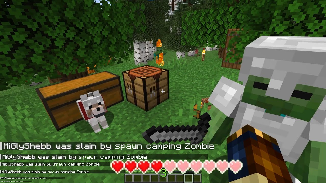 Lighting Up Sea Cave Angers Spawn Camping Zombie | Minecraft SMP | Ep06 ...