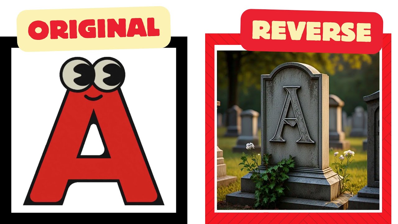 🌟 Reverse Alphabet Lore But In Tombstone (A-Z...) All Alphabet Lore A ...