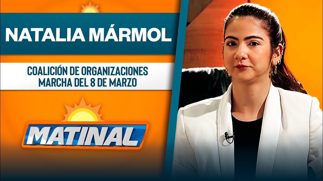 Natalia Mármol, Coalición de organizaciones marcha del 8 de marzo ...