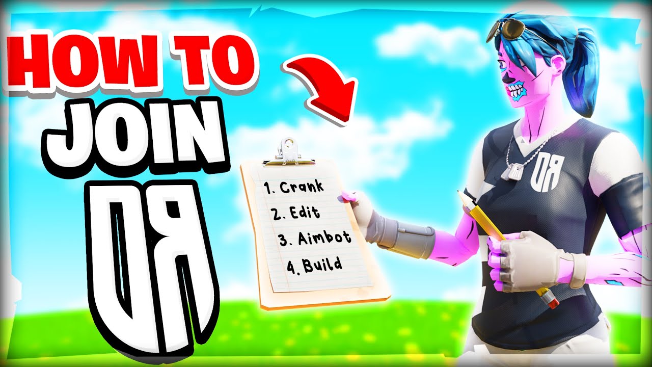 Introducing Definite Reality (How to JOIN a Fortnite Team!) - YouTube