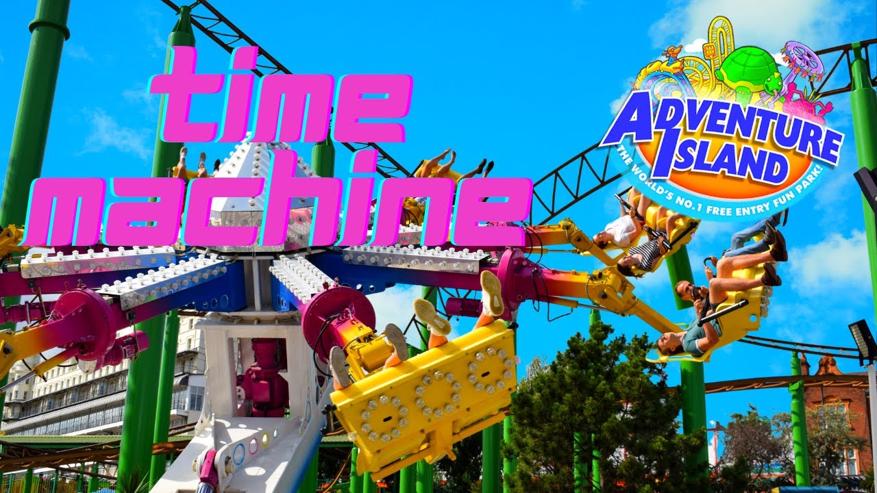 Time Machine - On-Ride 4K POV - Adventure Island Southend 2022 - YouTube