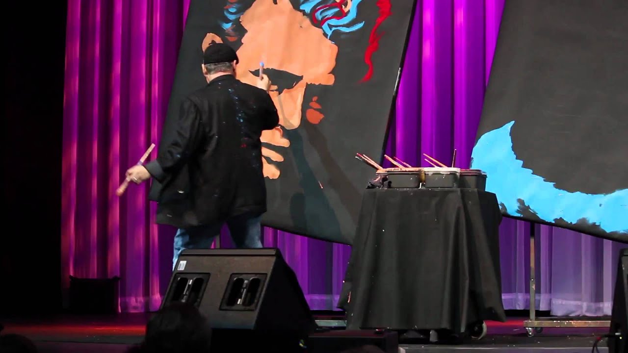 Randall Hedden - Tribute art Live - YouTube