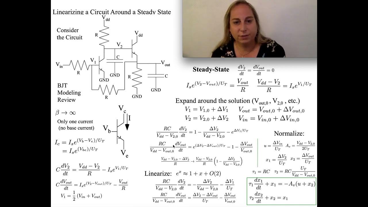 Linearizing a Nonlinear Circuit - YouTube
