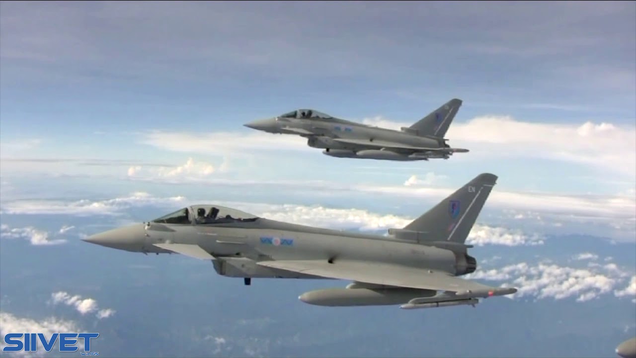 Eurofighter Typhoon - Powerful Twin Engine Multirole Jet In Flight ...
