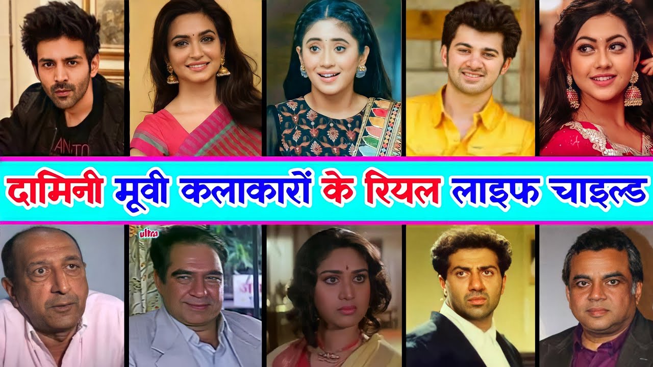 दामिनी मूवी से मशहूर हुए कलाकारों के यह है रियल लाइफ बच्चे Top 5 Damini ...