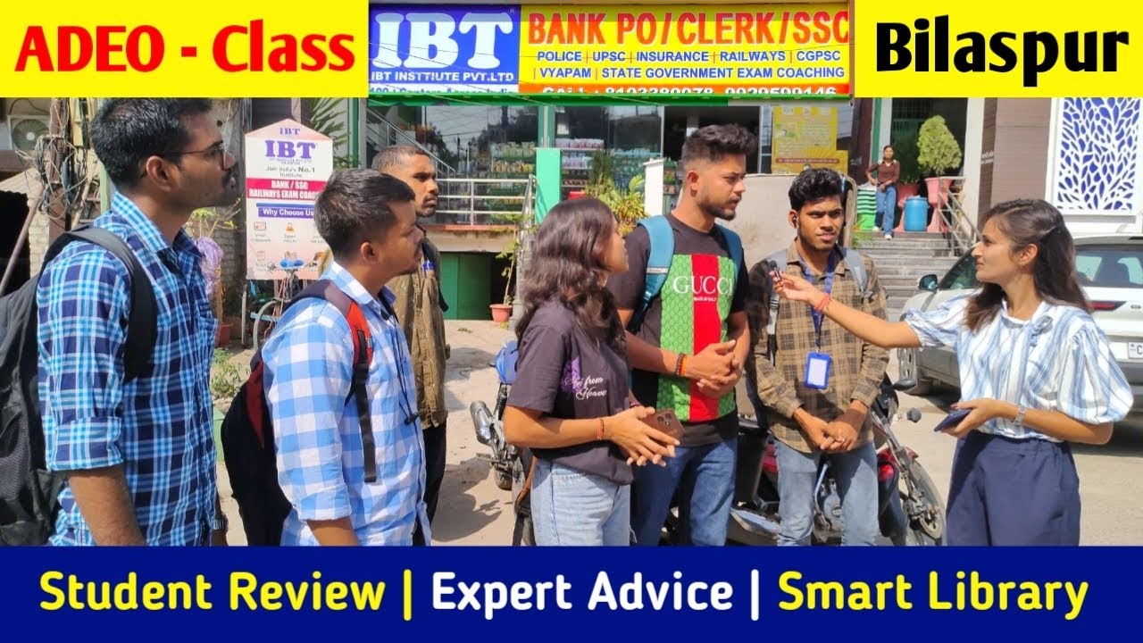 ADEO Coaching BILASPUR | IBT Institute BILASPUR | Bank, NDA, SSC , Railway, CGPSC, CGVYAPAM ...