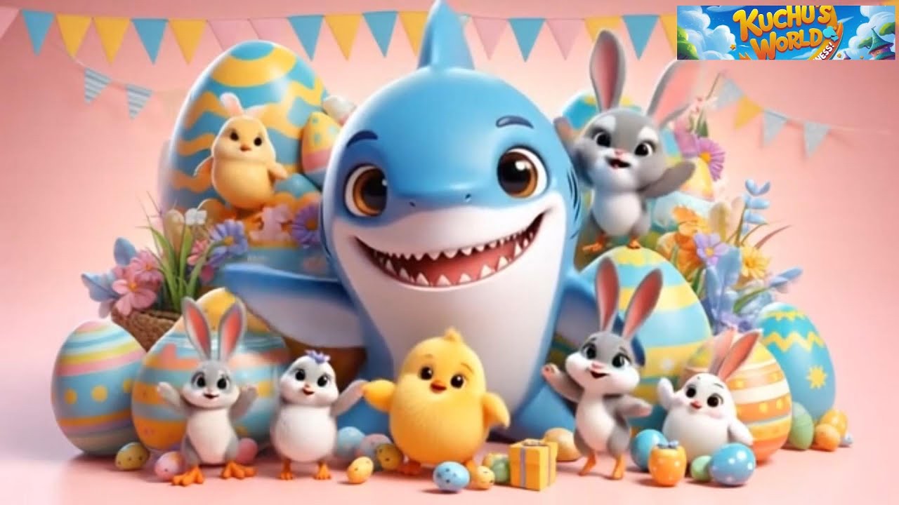 Baby Shark Easter Song | Easter Bunny Dance | Kids Nursery Rhyme ...
