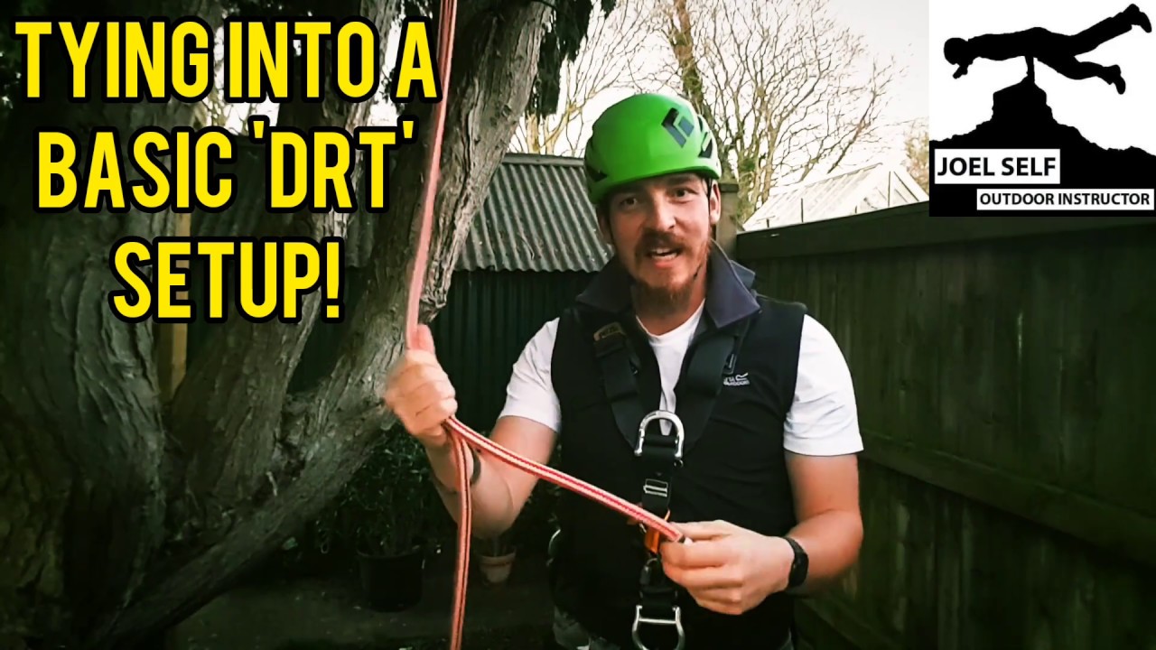 Tying into a basic DRT system! (Tree Climbing Focus) - A Video by Joel ...