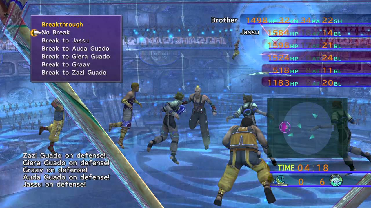FINAL FANTASY X HD Remaster Brother Breaks Through Entire Team - YouTube