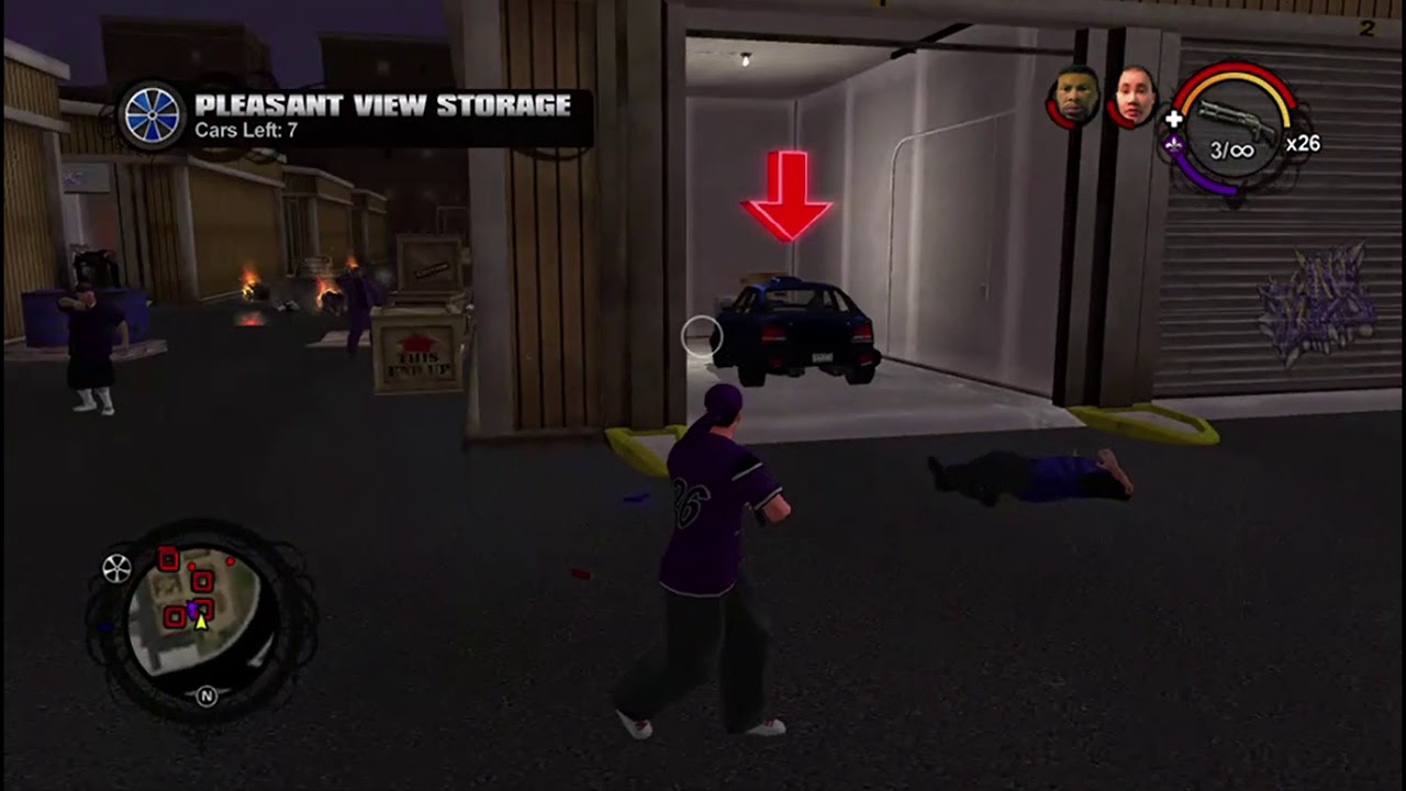 Saints Row Westside Rollerz Stronghold 1: Pleasant View Storage - YouTube