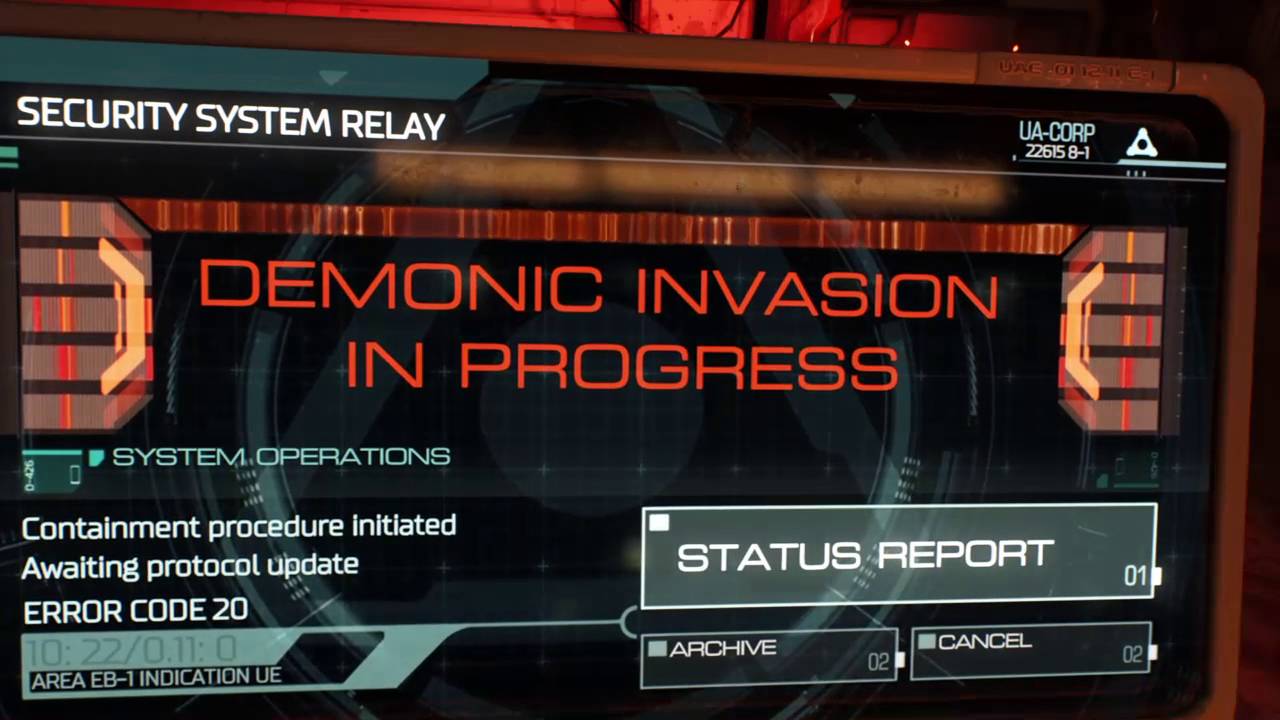 DOOM 2016 OPENING PROLOGUE PLAY - YouTube