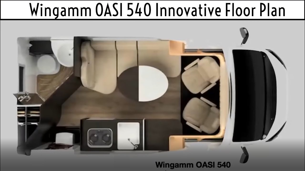 Wingamm U.S. Oasis 540 micro camper motorhome - YouTube