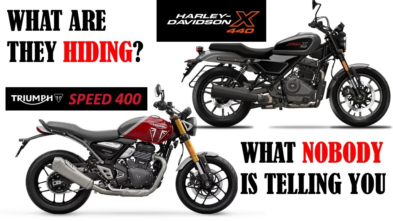 TRIUMPH SPEED 400 vs HARLEY DAVIDSON X440 || WHAT YOU DON'T KNOW ...