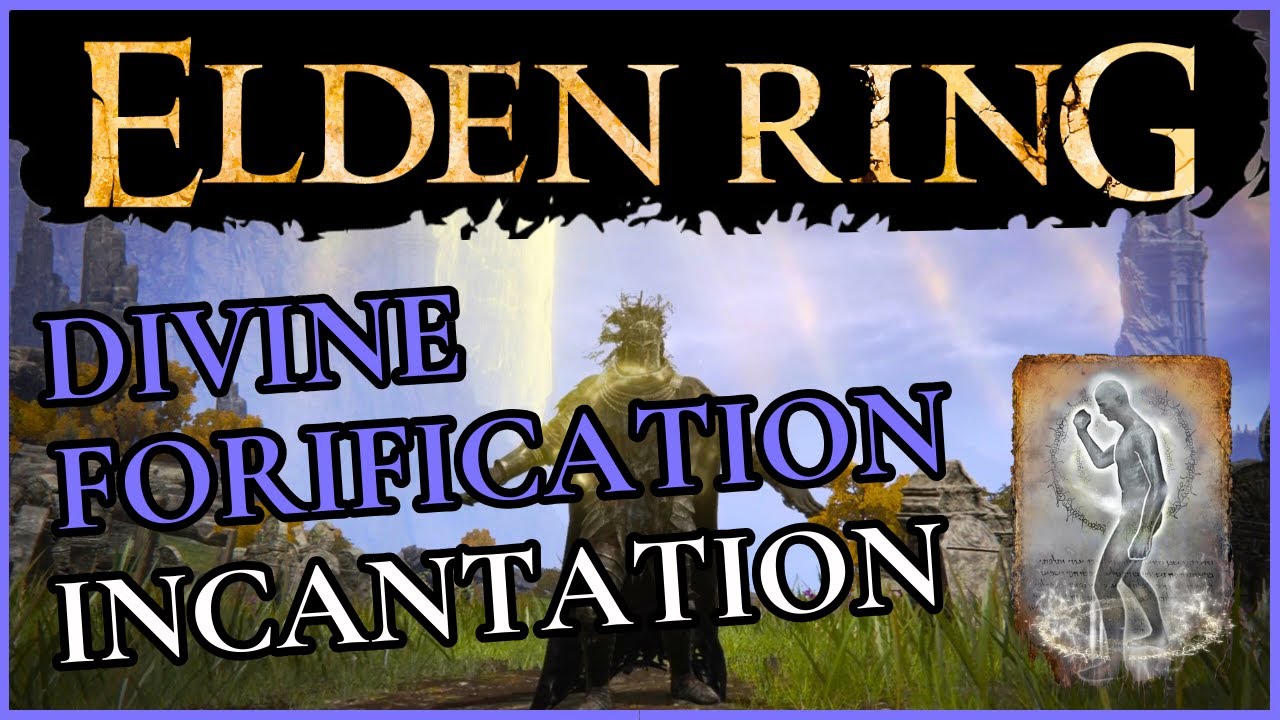Elden Ring - How to get The Divine fortification (Incantation) - YouTube