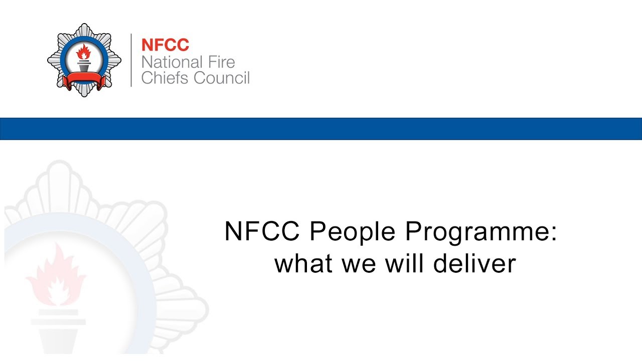 NFCC People Programme: what we will deliver - YouTube