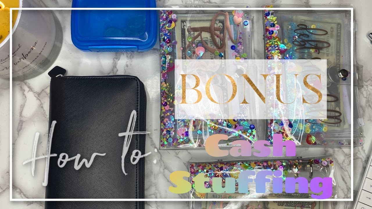 CASH ENVELOPE STUFFING | BONUS CHECK - MAY - YouTube