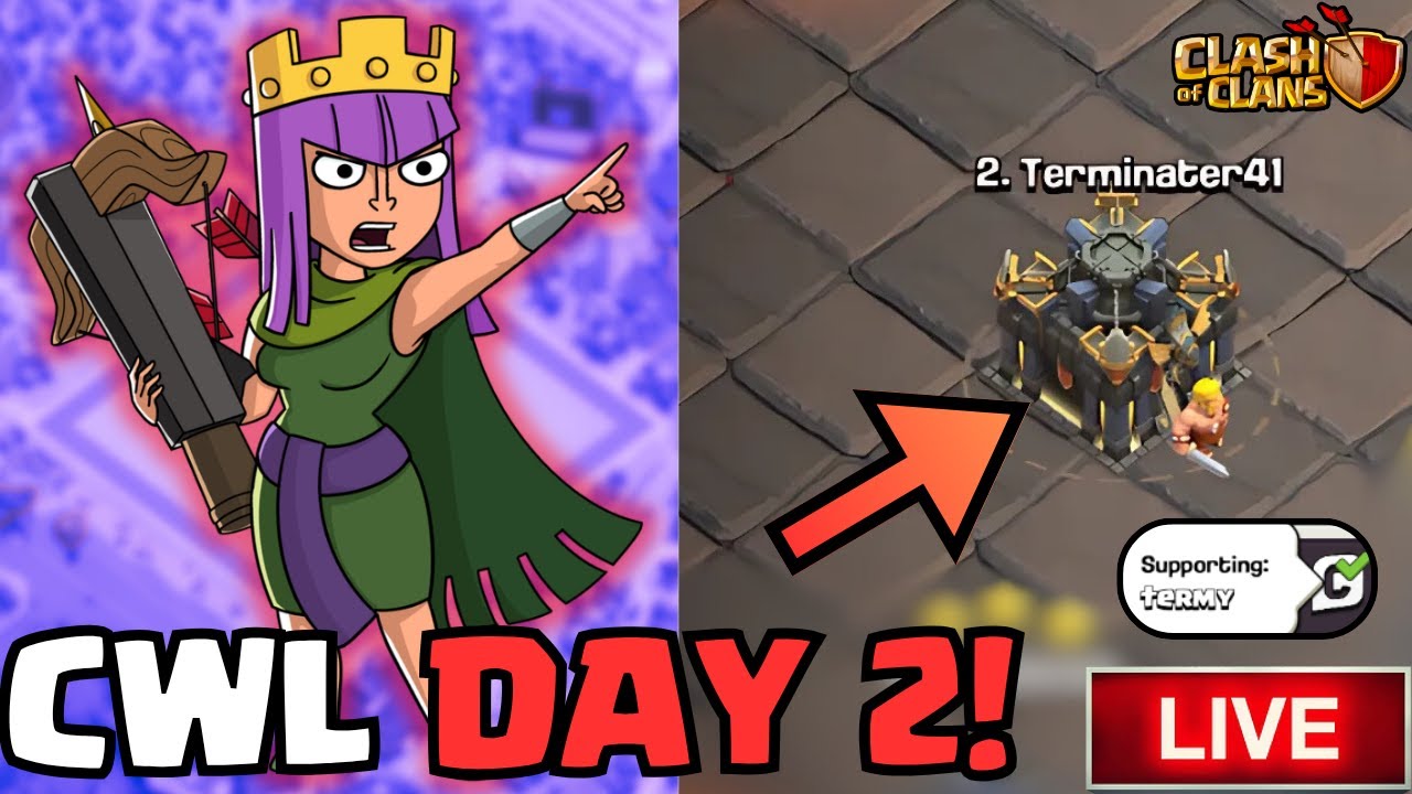 INSANE Attacks for CWL Day 1! Clash-A-Rama Gameplay and Summer Jam ...