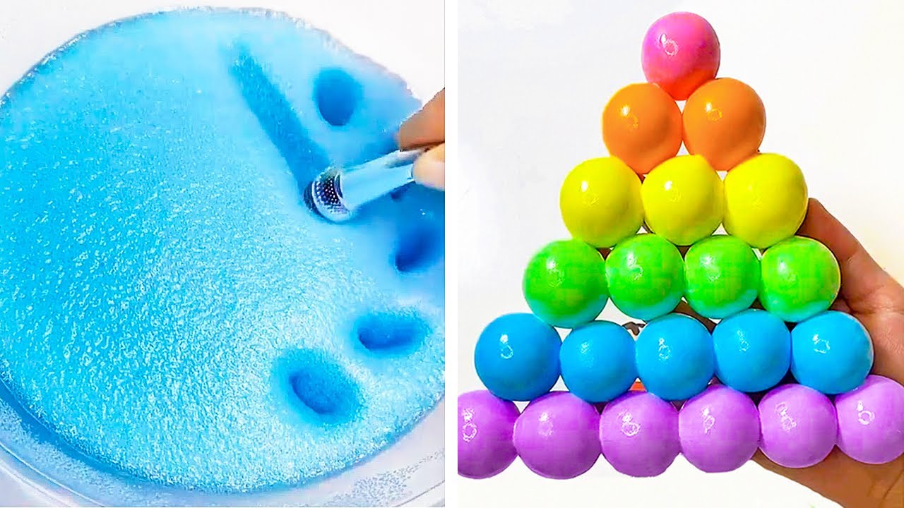 Relaxing Slime Videos | Satisfying Slime ASMR For Sleep 2923 - YouTube
