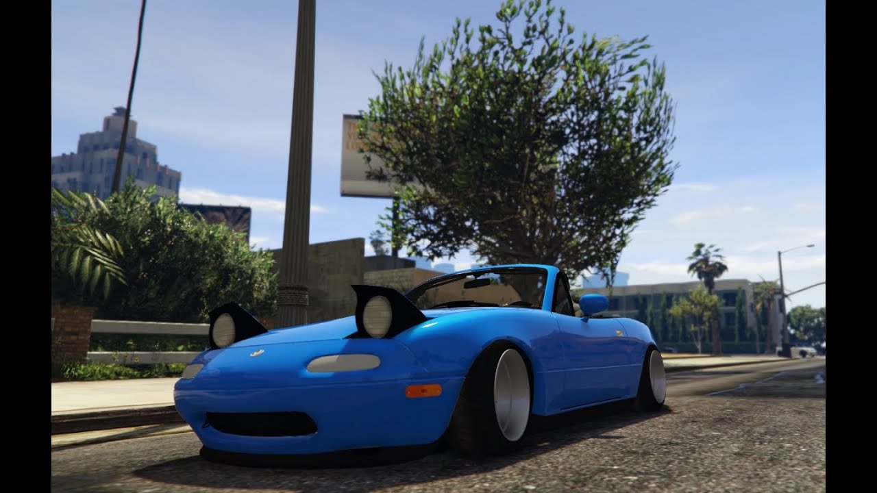 GTA V Mods | Showcases | Mazda MX5 Miata Stance edition - YouTube