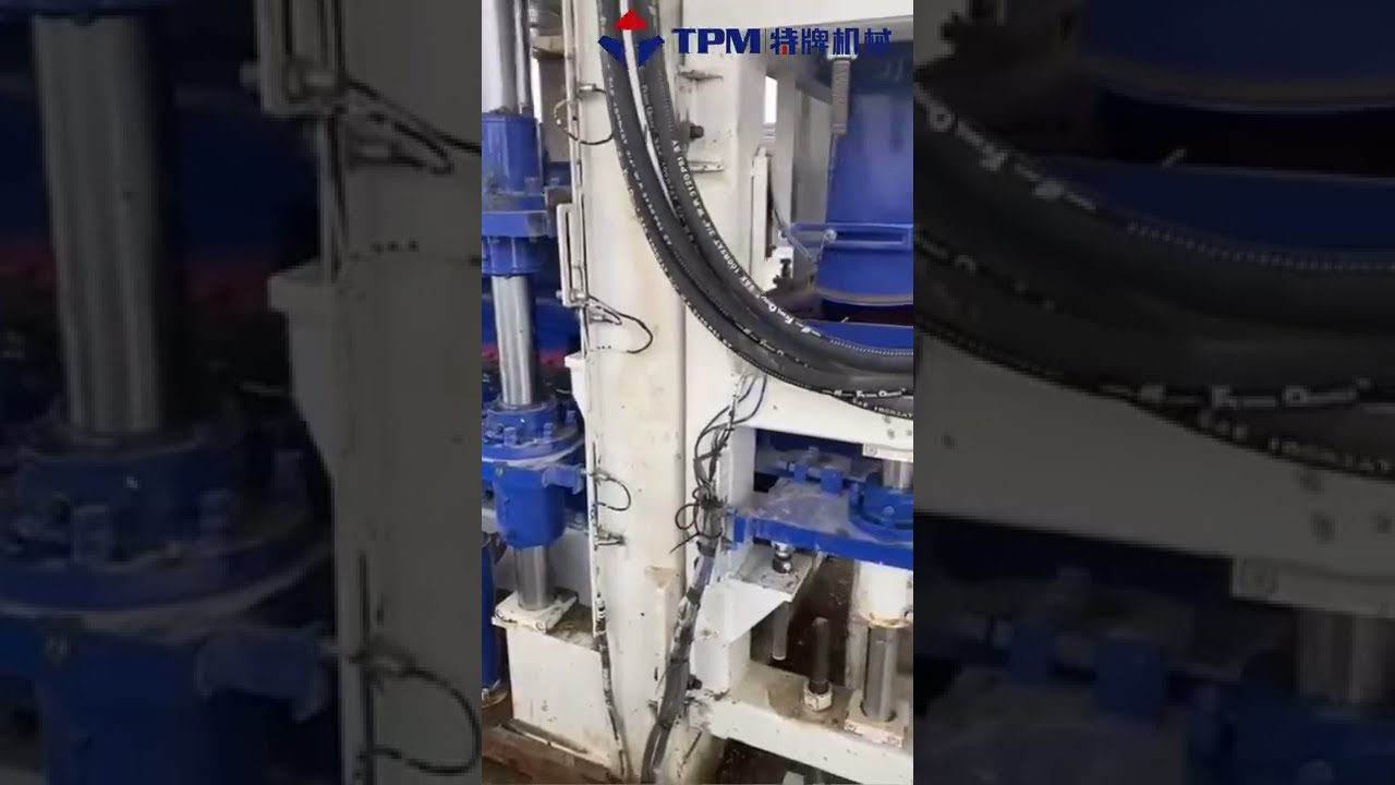 TPM8000 Fully Automatic Paving Stone Production Line, Interlock ...