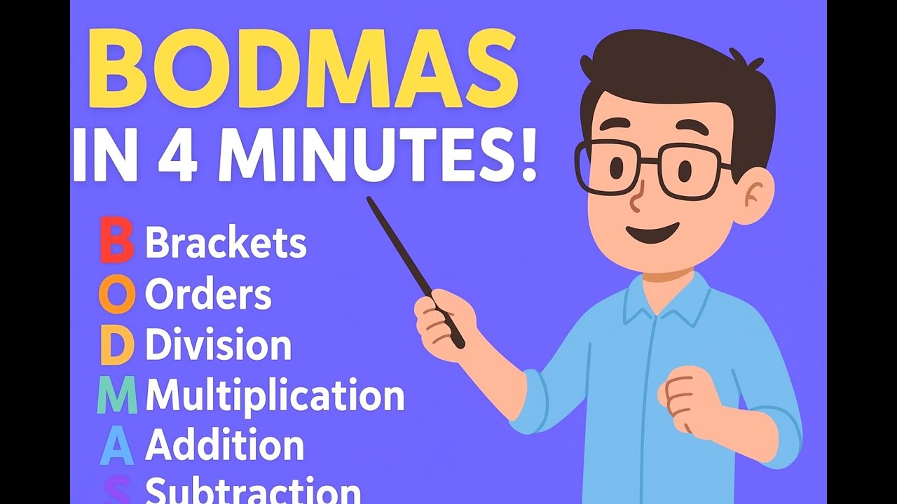 Master BODMAS in Minutes | Order of Operations Explained - YouTube