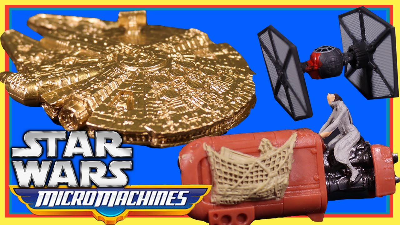 Micro Machines Star Wars Gold Series Multi Packs Toy Review Gold ...