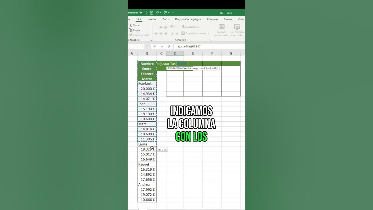 CAMBIAR de COLUMNAS a FILAS en EXCEL #superexcel - YouTube