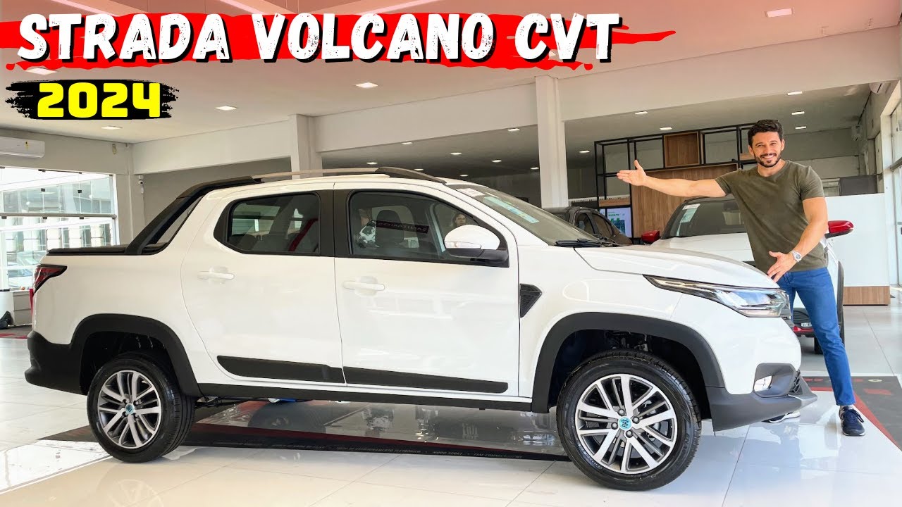 NOVA STRADA VOLCANO 2024, motor 1.3 e câmbio automático - YouTube
