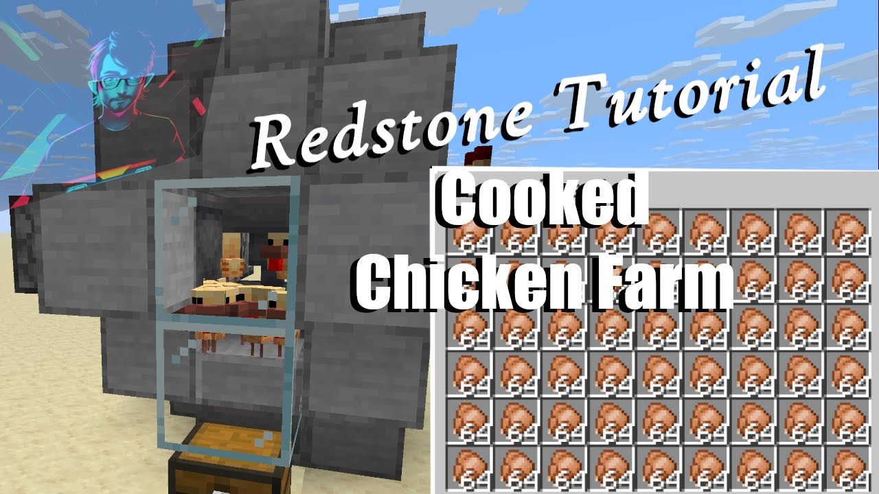 Lava Chicken! | Automatic Cooked Chicken Farm for 1.21.6+ | Minecraft ...
